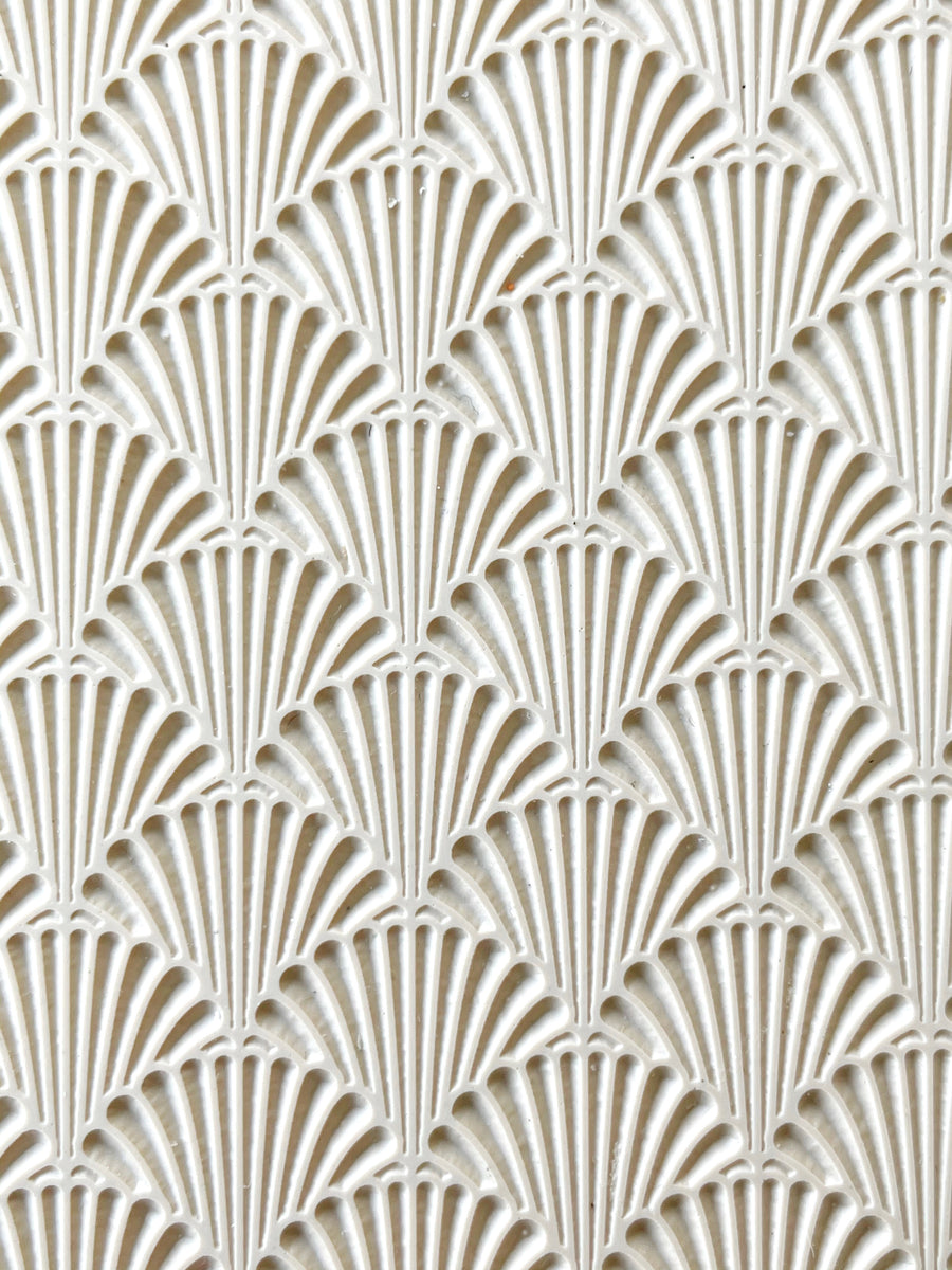 Classic Scallops Texture Tile – The Clayful Co.